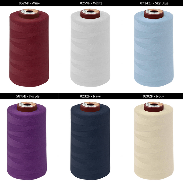 Overlocker Sewing Thread - Coats Cometa 5000m Per Spool – Lilac and ...